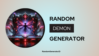 RandomGenerate.io | Randomizer for Everything