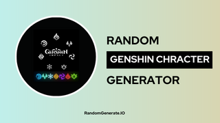 RandomGenerate.io | Randomizer for Everything