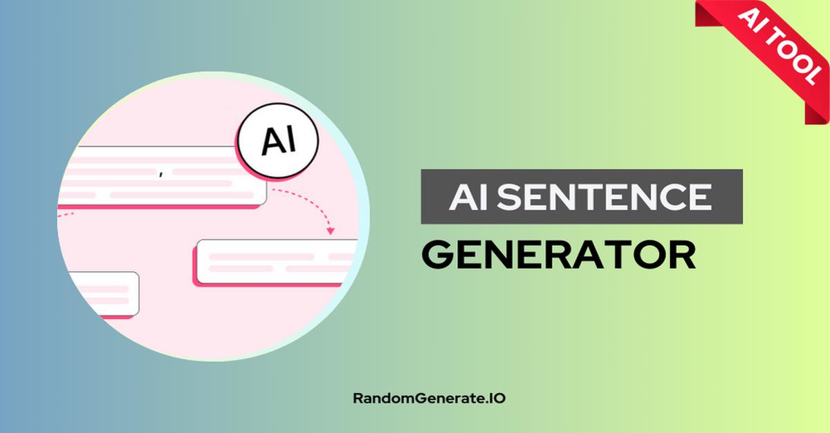 AI Sentence Generator 📝 AI Sentence Generator 📝