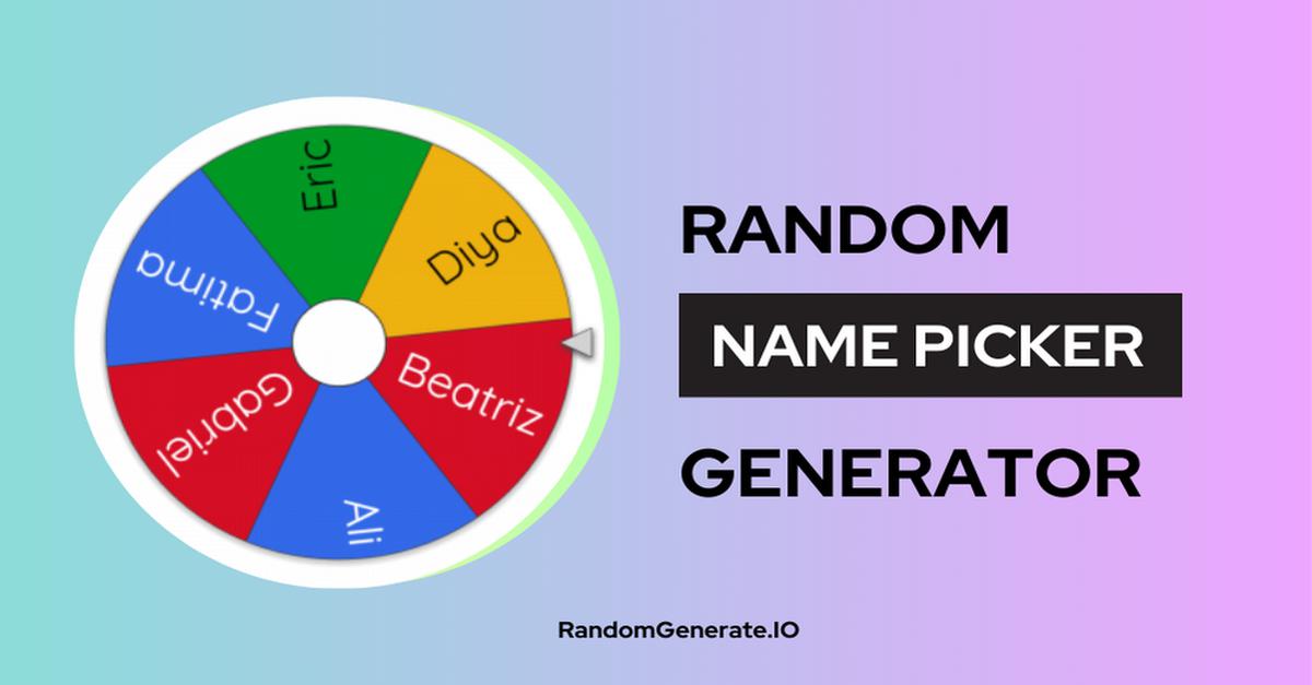 Random Name Picker: Your Ultimate Name Selection Tool! 🔍